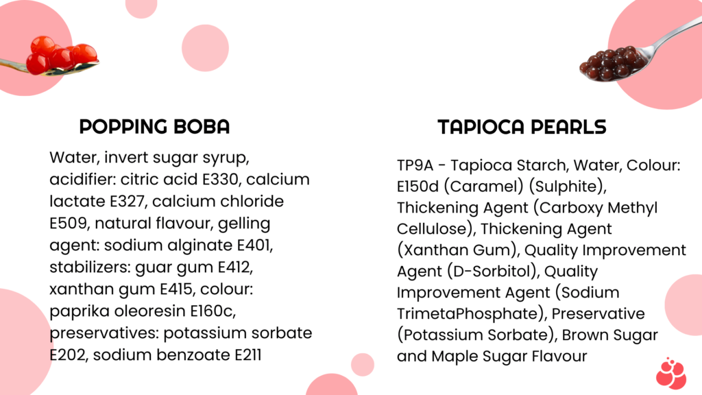 Popping Boba vs. Tapioca Pearls | Nordic Boba